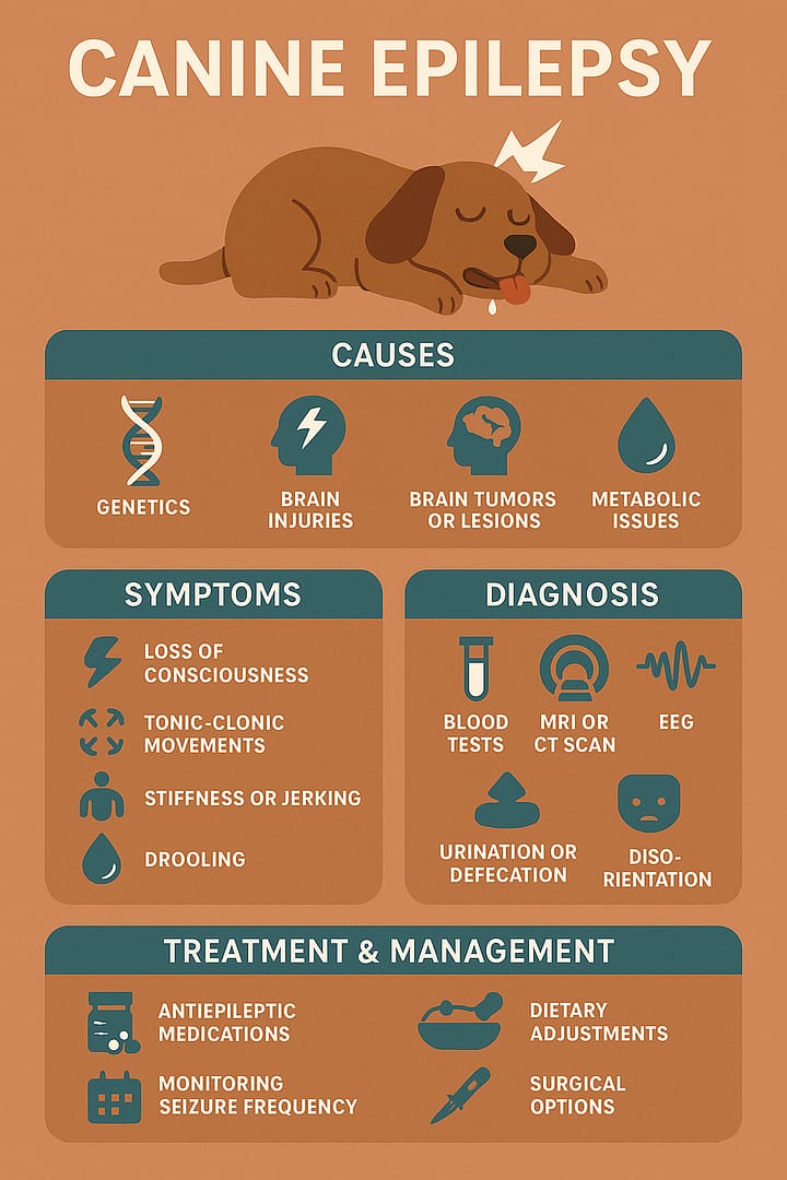 Understanding Canine Epilepsy: Causes, Symptoms, and Management - Pluto ...
